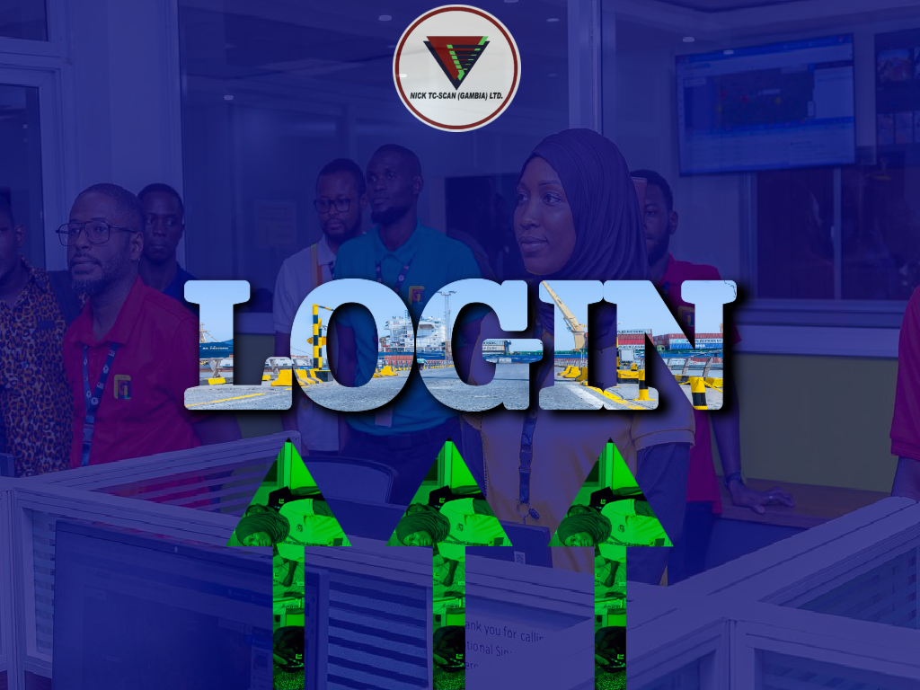 Login - NICK TC-SCAN (GAMBIA) LIMITED
